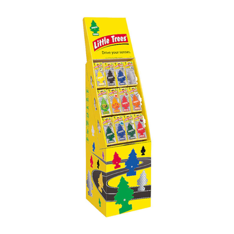 Little Tree Air Freshener Cardboard Floor Display | CTC Wholesalers