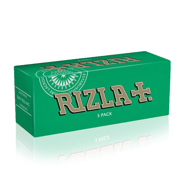 Rizla Regular Rolling Papers Multipack Green 5's in display of 20 | CTC ...