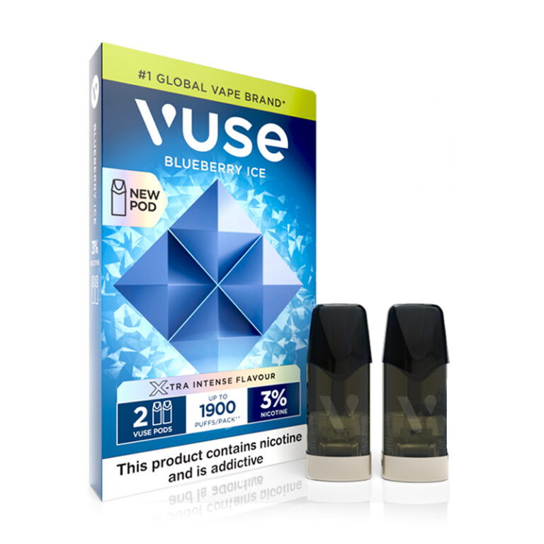 Vuse vPro Pods Blueberry Ice 20mg - 2 Pack | CTC Wholesalers