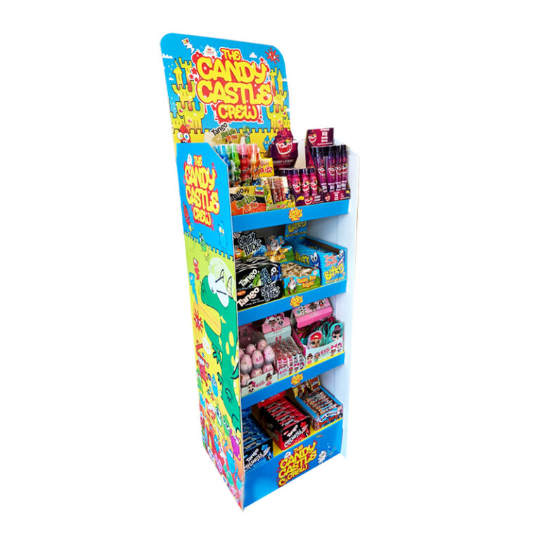 Candy Castle Crew Sweets Cardboard Floor Display | CTC Wholesalers