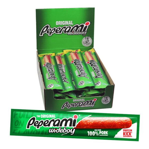 Peperami Original Wideboy 40g - 0% vat in display of 20 | CTC Wholesalers