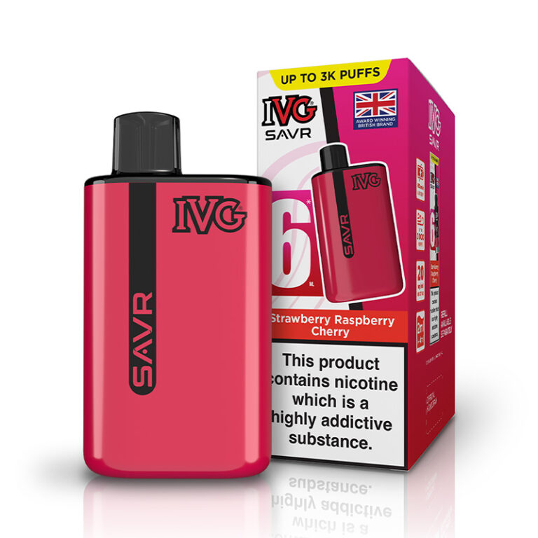 IVG SAVR Kit Strawberry Raspberry Cherry 20mg - 6ml | CTC Wholesalers