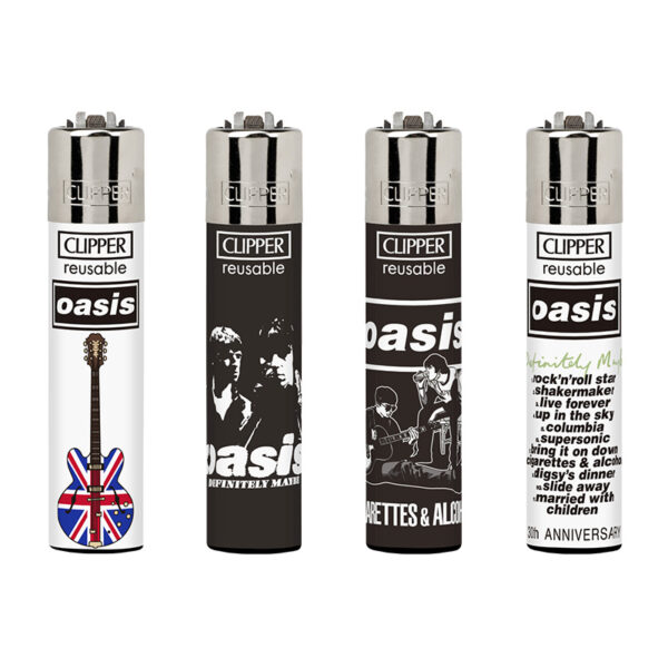 Clipper Oasis Lighters Mix 2 in display of 48 | CTC Wholesalers