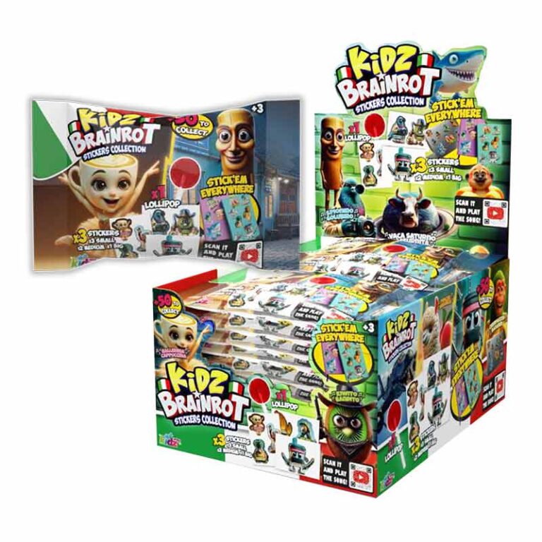Brain Rot Lollipop & Stickers in Display 5.5g in display of 24 | CTC ...
