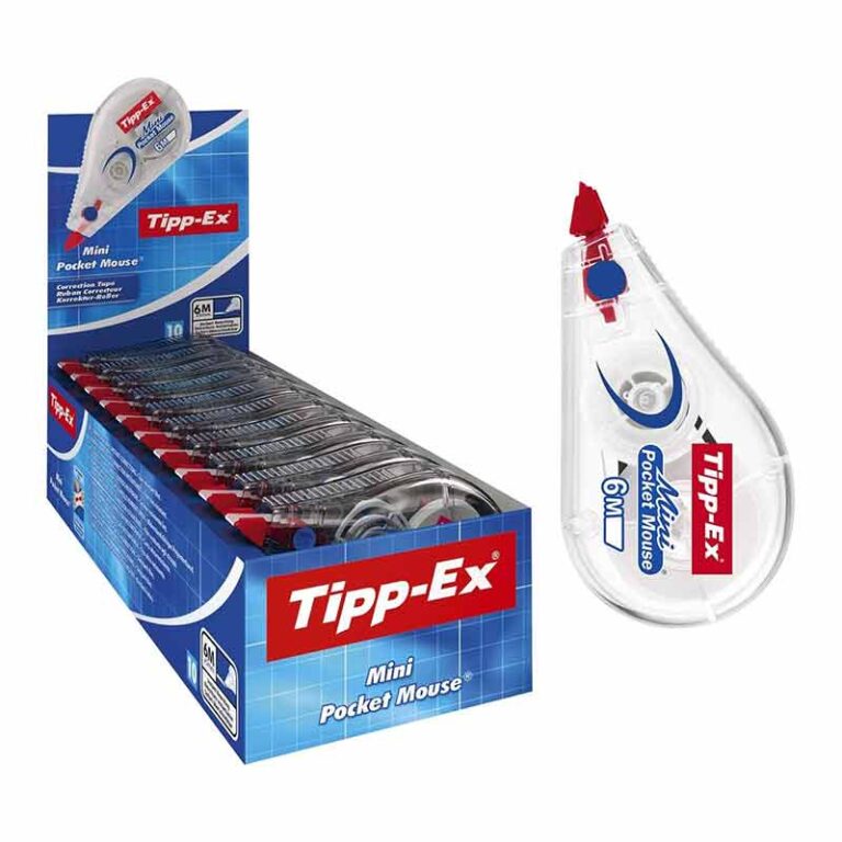 Tipp-Ex Mini Pocket Mouse Correction Tape 5mm x 5m x 10 | CTC Wholesalers