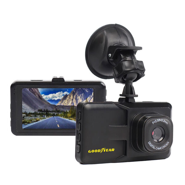 Goodyear Full HD Compact Dash Cam with 3'' LED Display Camera Video ...